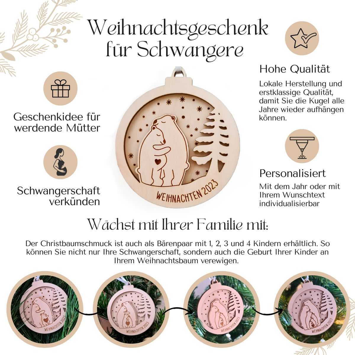 Fabelhafte Weihnachtsgeschenk Fur Schwangere Ebenbild